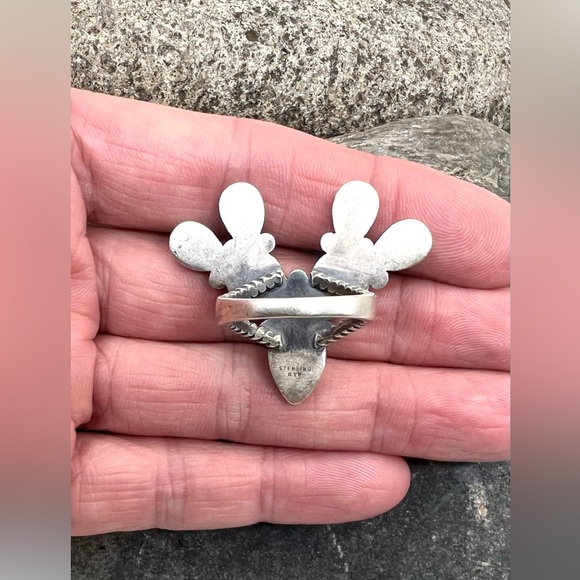 Navajo | Jewelry | Signed Navajo Sterling Turquoise Pink Conch Shell ...